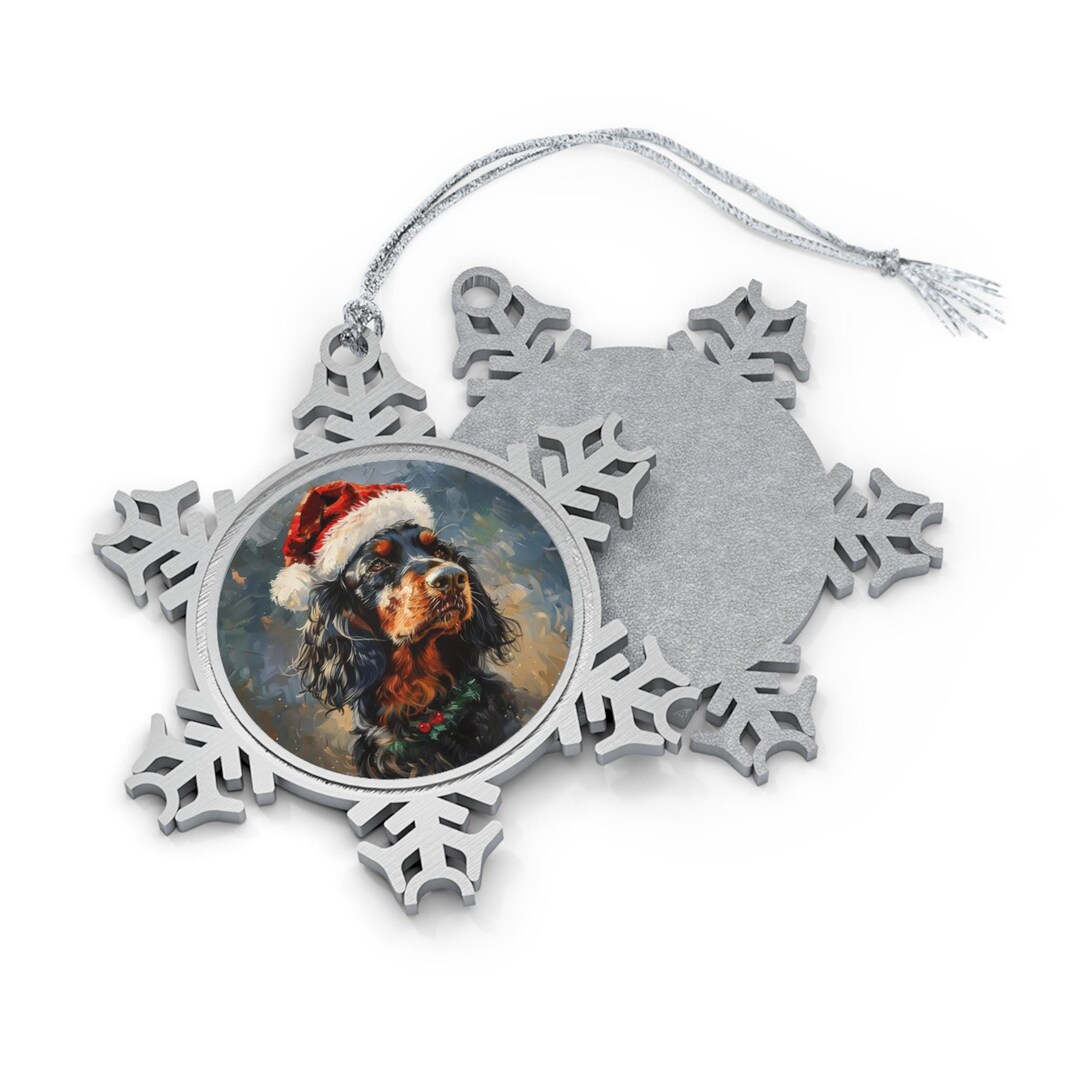 Gordon Setter Christmas Ornament, Gift for Gordon Setter Lover, Gordon ...