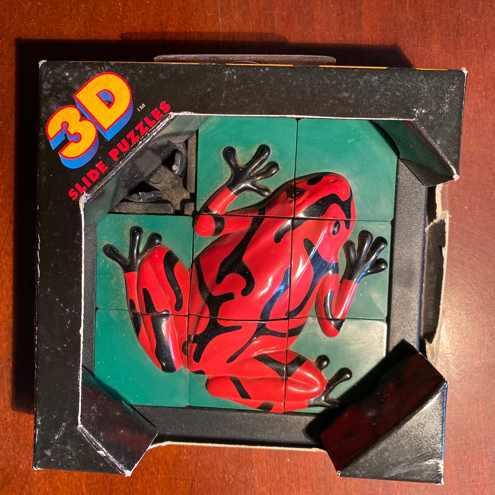 DaMert 3D Frog slide puzzle | Etsy