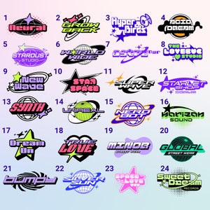 Custom Digital Y2K Logo Design - Embracing the Tech World of the 2000s ...