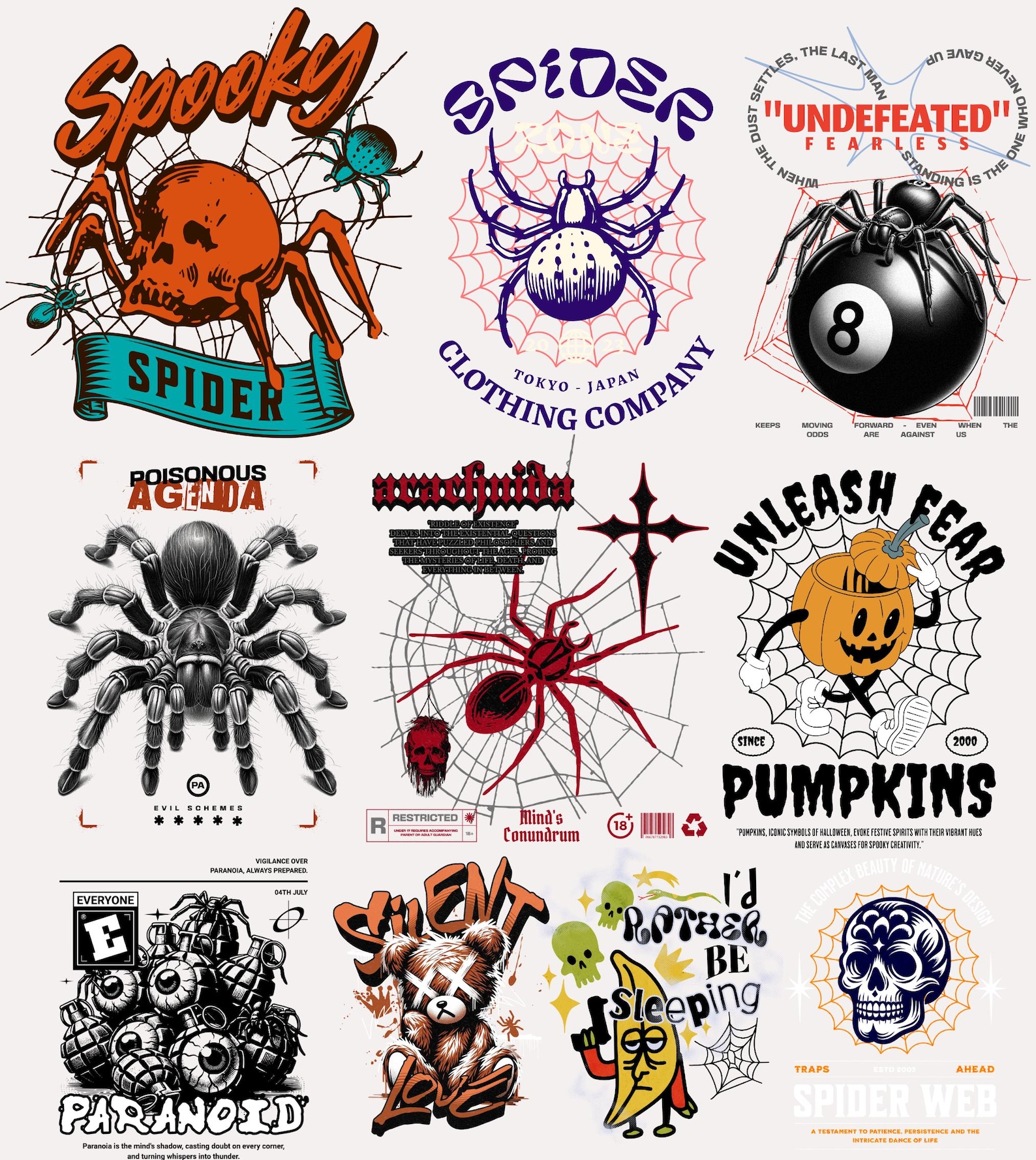 Spider Streetwear Png ,jumping Spider, Y2k Png , Urban Streetwear ...