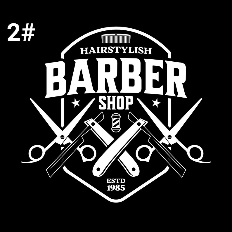 Victorian Vintage Logo Studio, Barber Design Studio, Hair Stylist ...