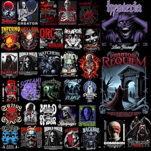 Streetwear Scary: Ultimate Halloween Design Collection - PNG Files ...