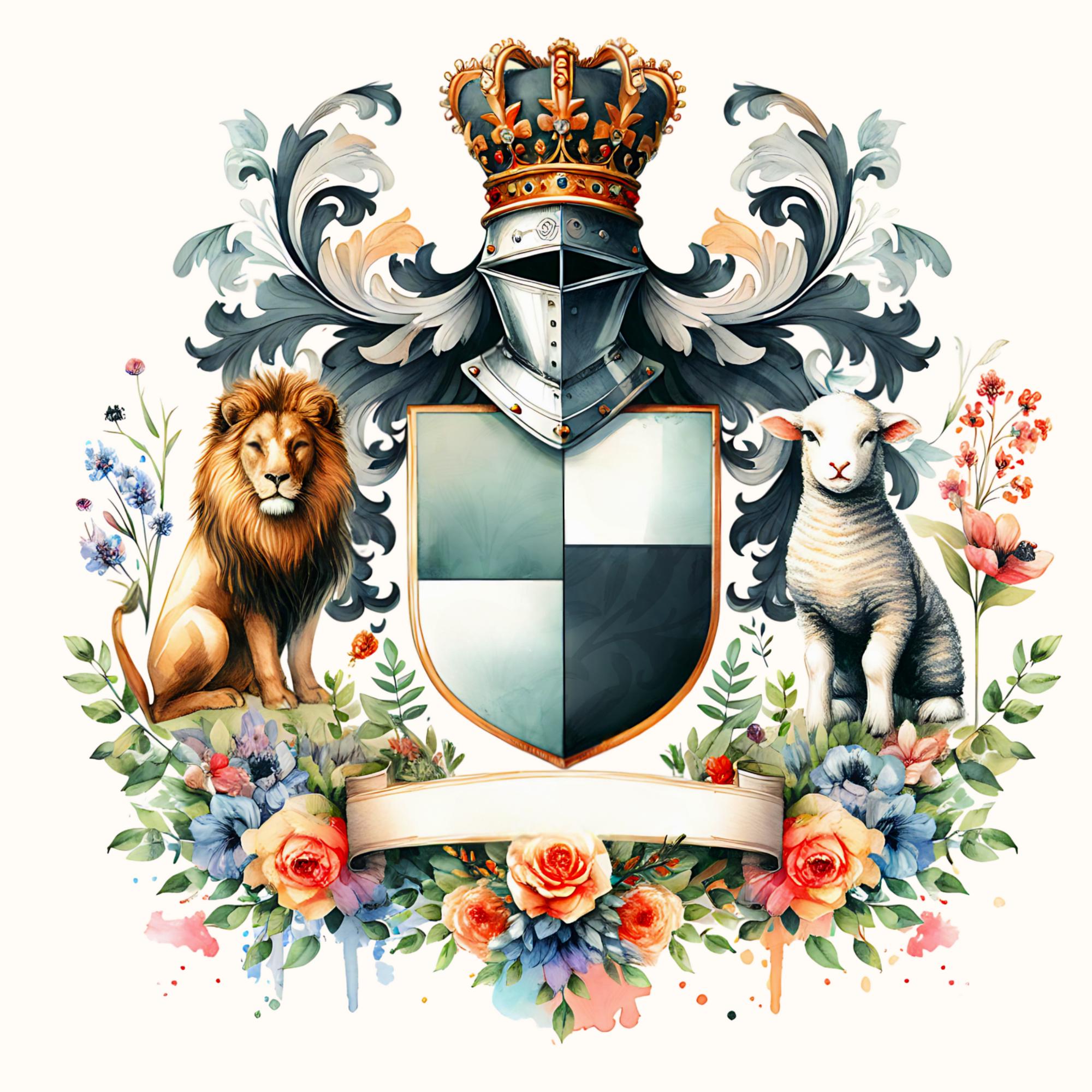 Personalized Family Crest Design, Custom Logo (JPG, PNG) - Etsy