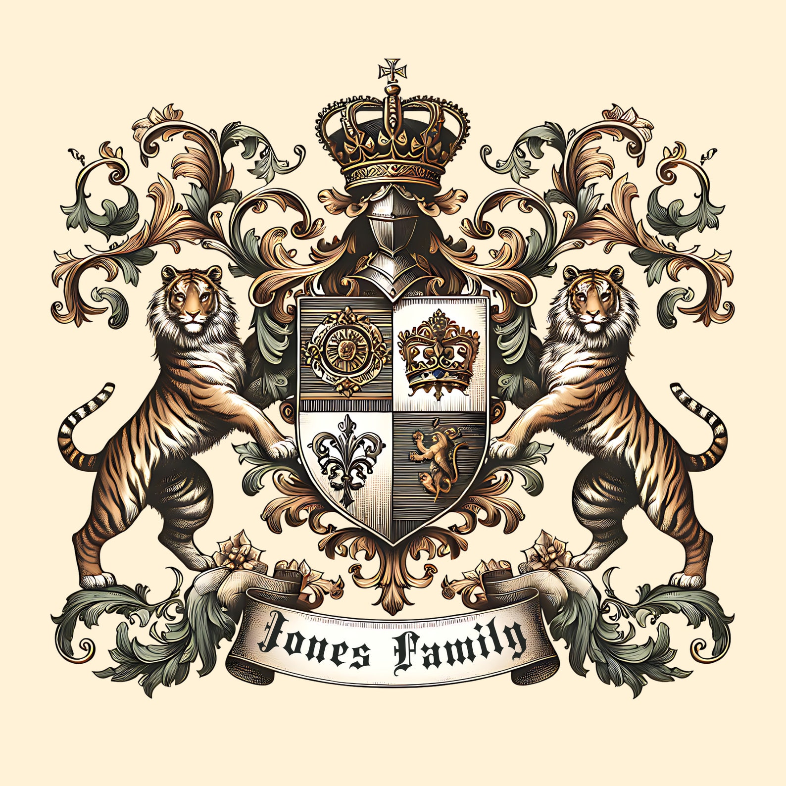 Creating Your Family Crest, Custom Family Crest, Designing and ...