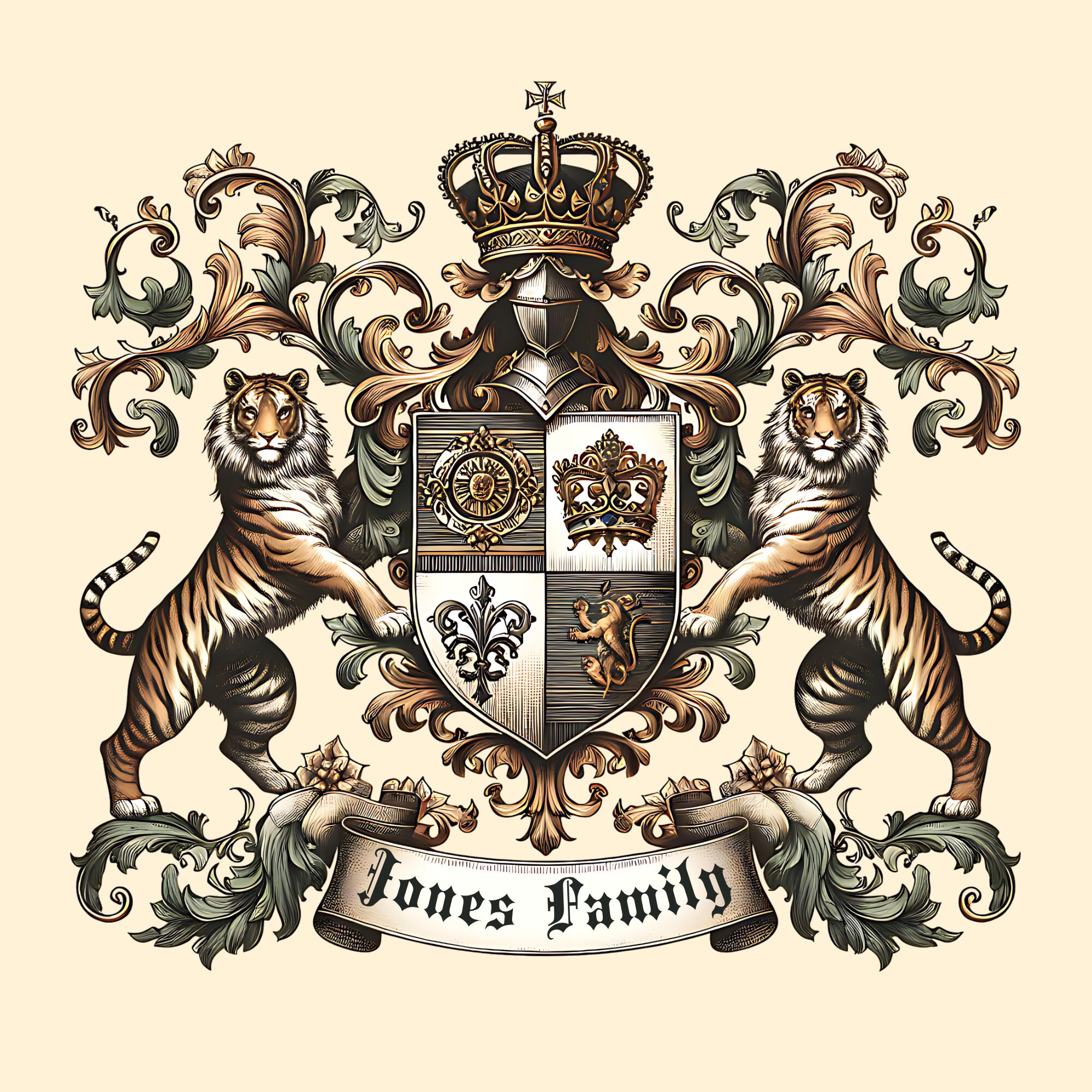 Creating Your Family Crest, Custom Family Crest, Designing and ...