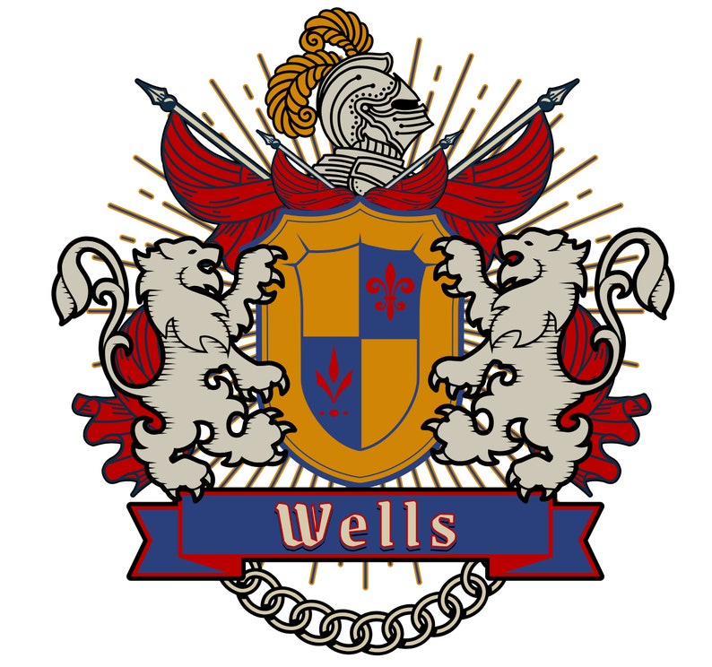 Family Crest Coat of Arms | Custom Logo Design | Family Crest Svg, Png ...