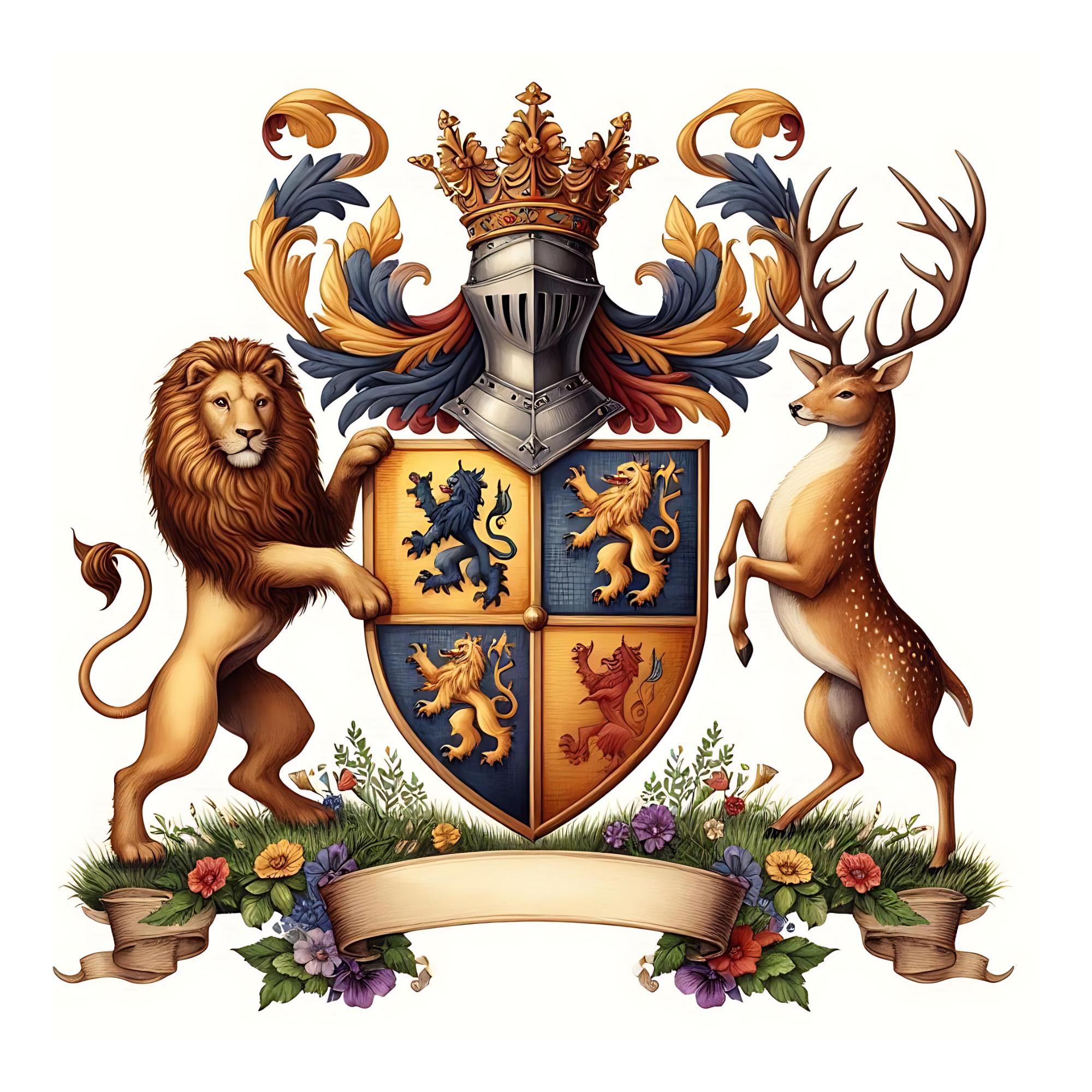 Family Crest, Custom Family Crest, Crafting and Preserving Family ...