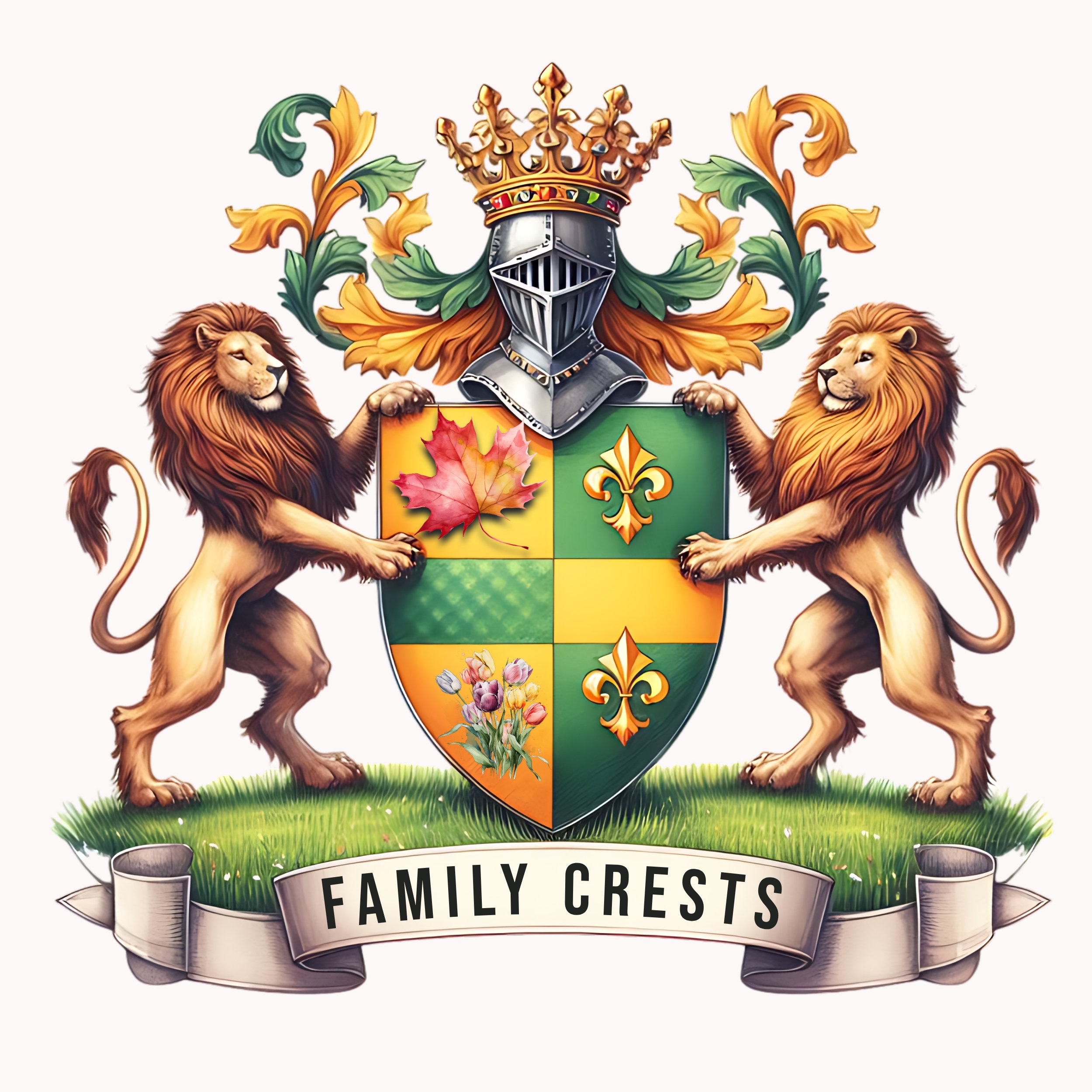 Family Crest, Custom Family Crest, Crafting and Preserving Family ...