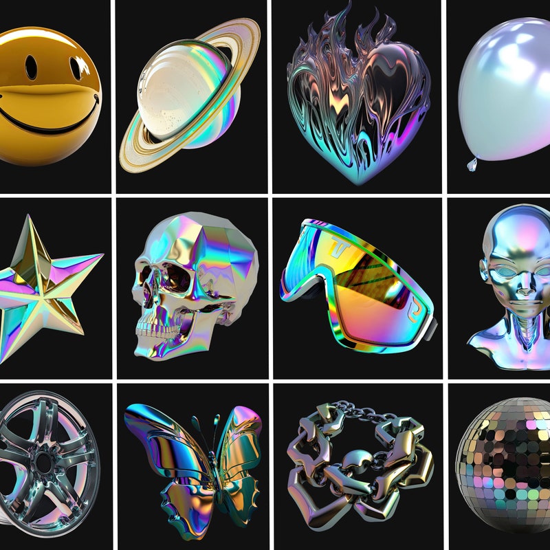 3d Printed Y2k Decor - Etsy UK