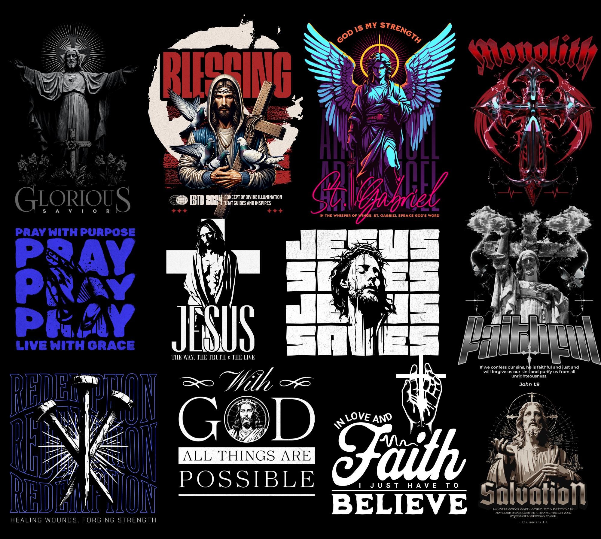 Christian Streetwear Collection | Trendy Christian Designs | Unique T ...