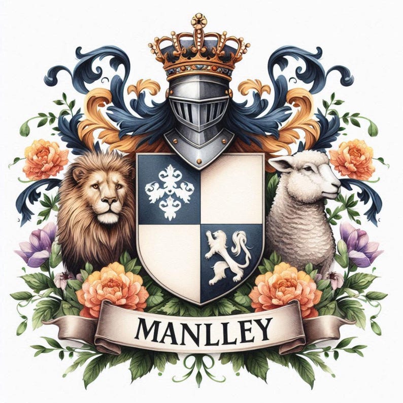 Creating Your Family Crest, Custom Family Crest, Custom Logo Design ...