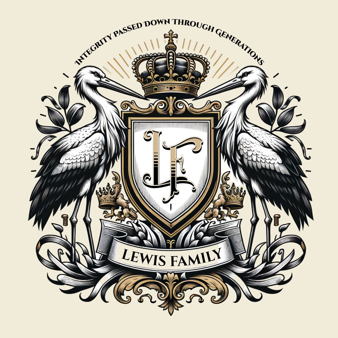 Custom Logo Design for Family Crest - Etsy