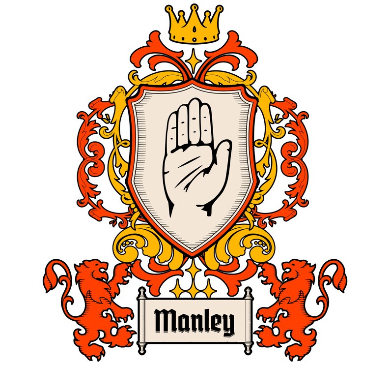Custom Family Crest Logo Design | Coat of Arms (ai, Eps, Pdf, Jpg, Svg ...