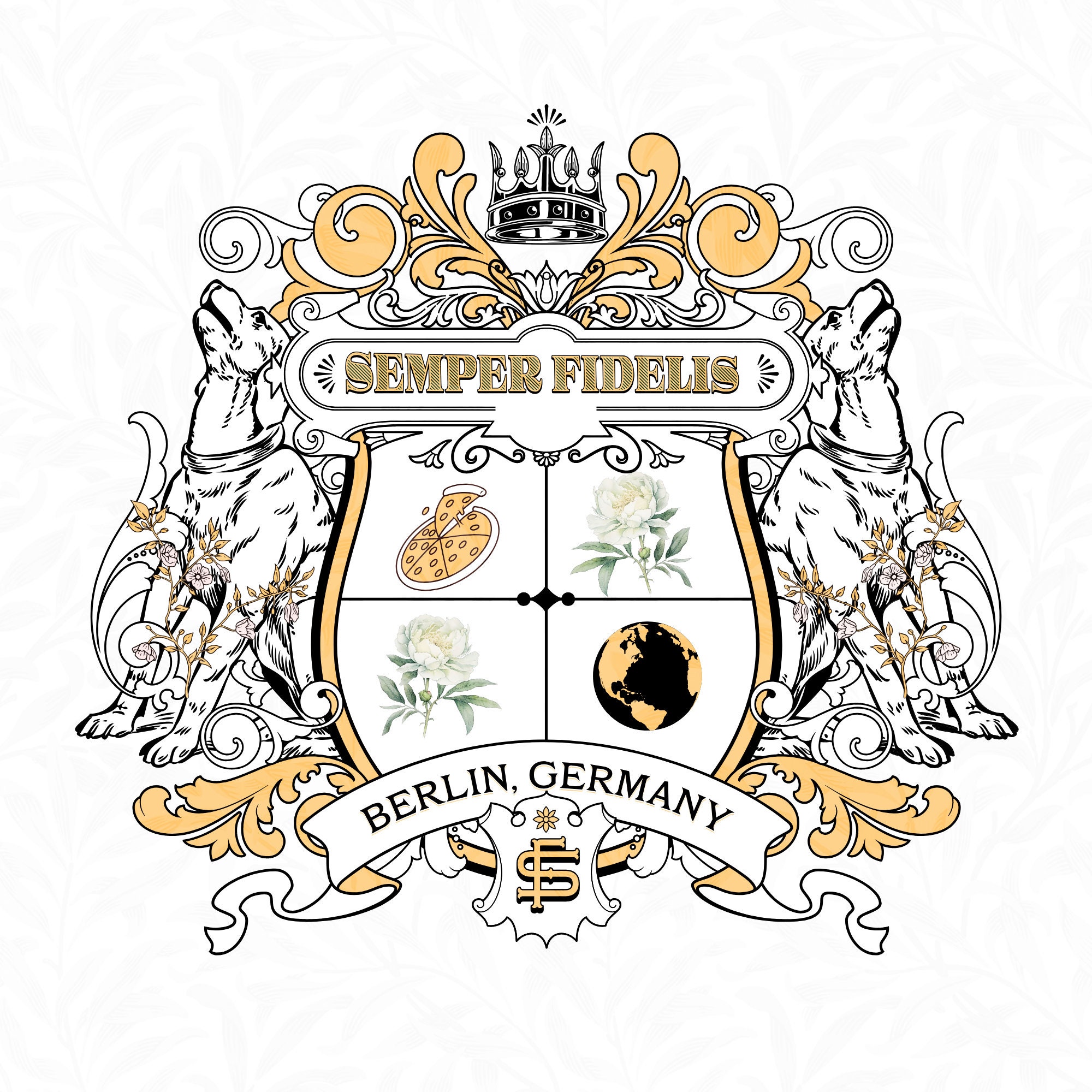 Custom Family Crests – Coat of Arms for Weddings, New Homes ...