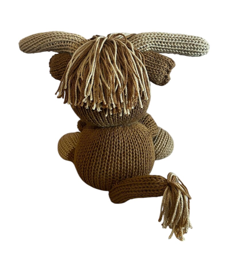Highland Cow - Circular Knitting Machine - Knitting - PDF PATTERN ...