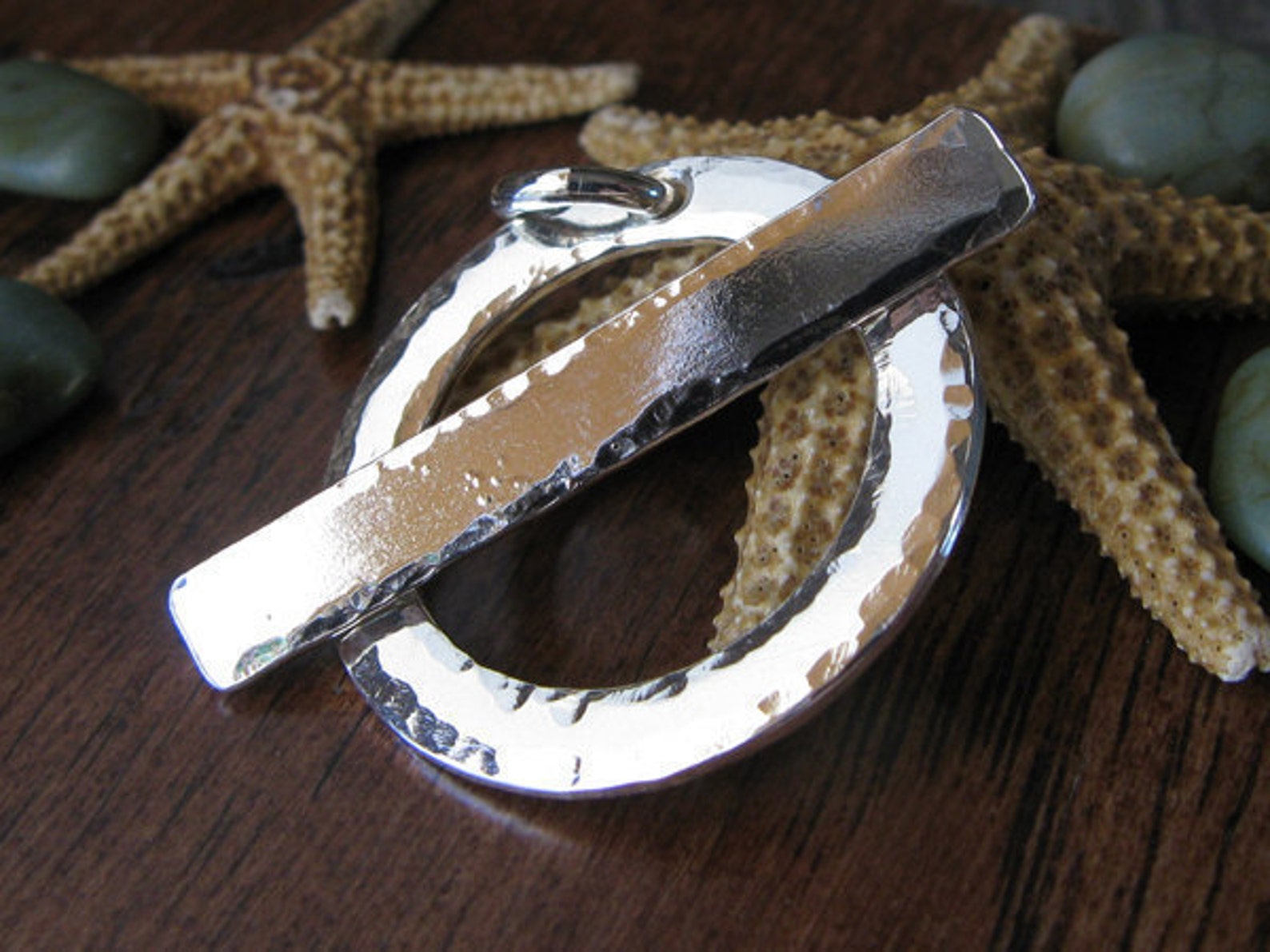 Fancy Large Toggle Bar Front Necklace Clasp Set. Artisan - Etsy