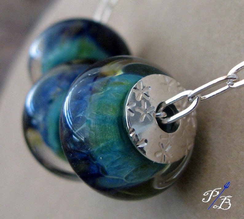 Large Hole Star Bead Caps 10mm. Artisan Handmade Sterling Silver ...