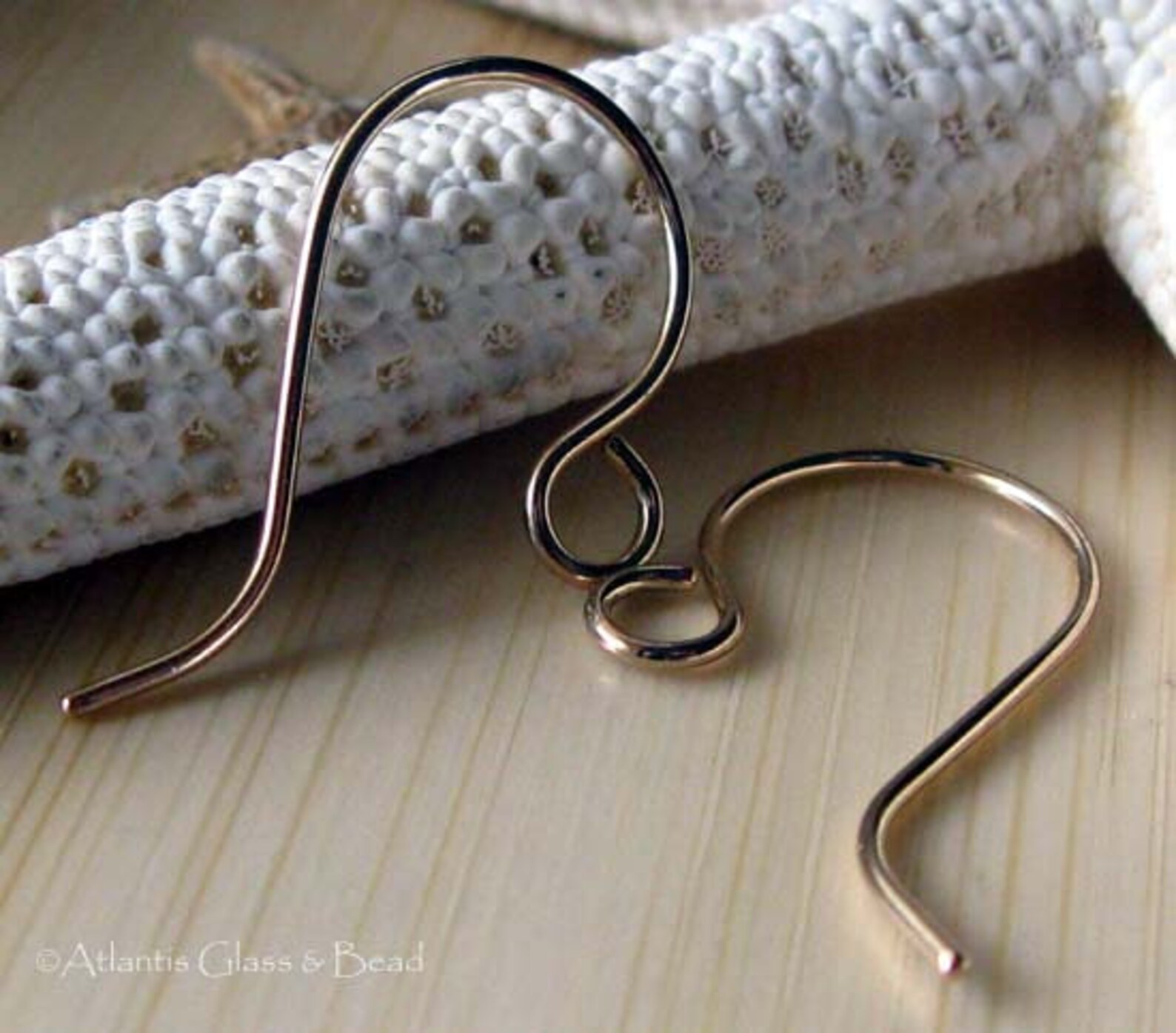 Handmade French Hook Ear Wires Sterling Silver or Gold Filled Earring ...