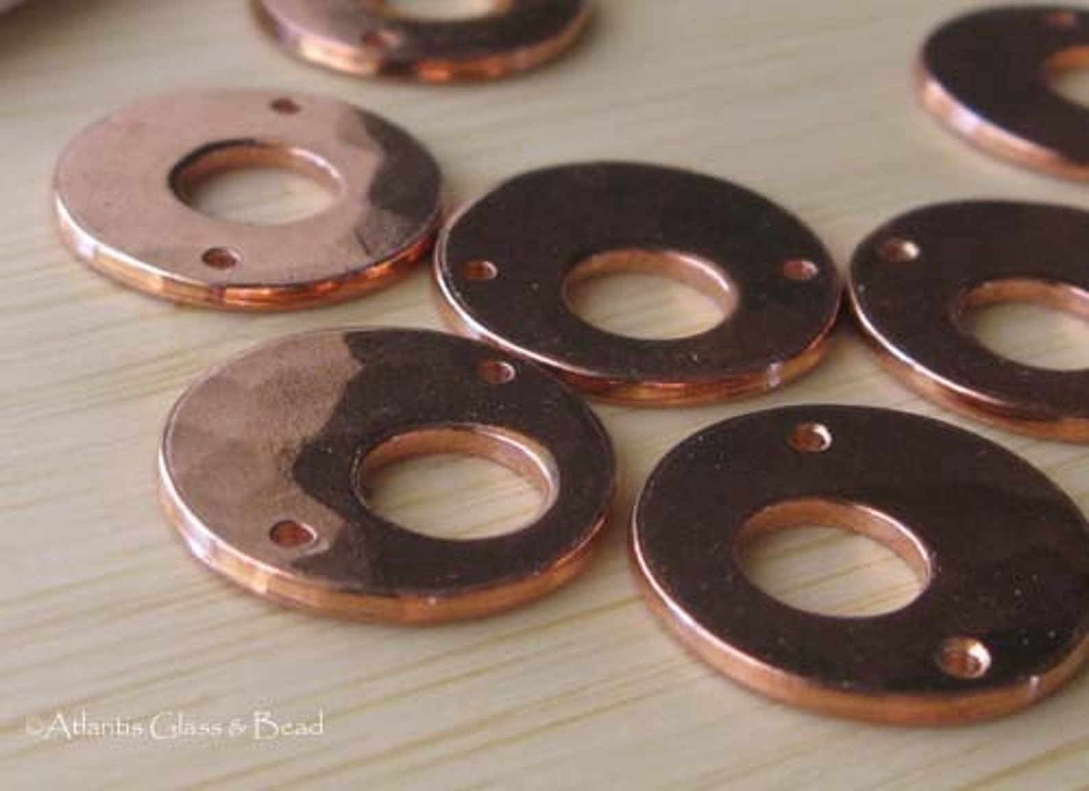 Copper Jewelry Findings. Handmade 16mm Thick Quality Artisan - Etsy