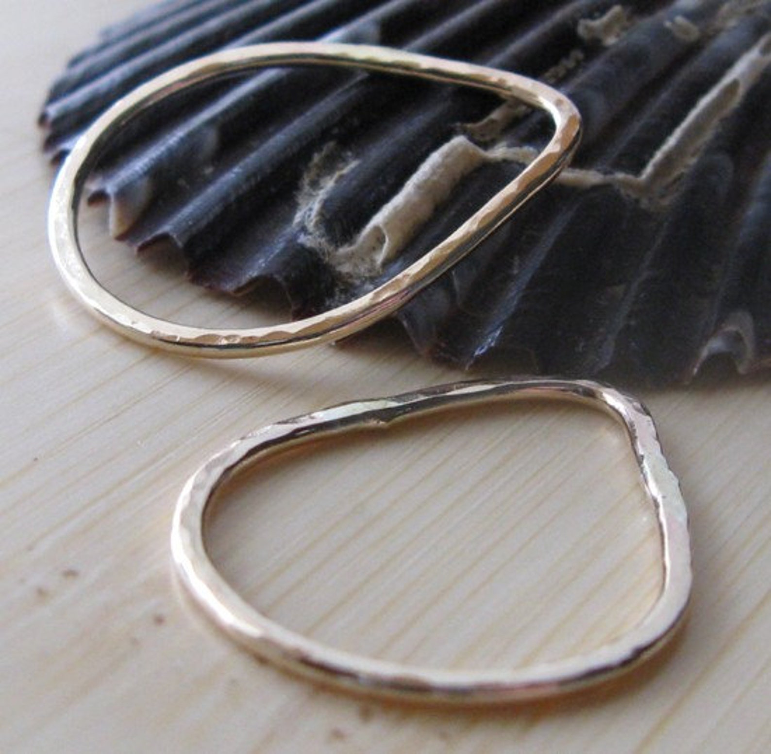 Artisan Sterling Silver or 14k Gold Filled Large Teardrops. AGB 26x22 ...