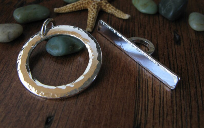 Fancy Large Toggle Bar Front Necklace Clasp Set. Artisan - Etsy