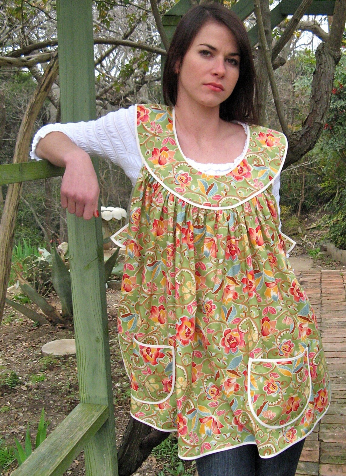 Maternity Smock Apron Lady Madonna Maternity Apron | Etsy