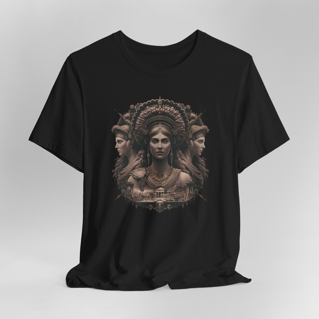 Ancient Culture Classic Greece Woman T-shirt - Classic Greece Woman T ...