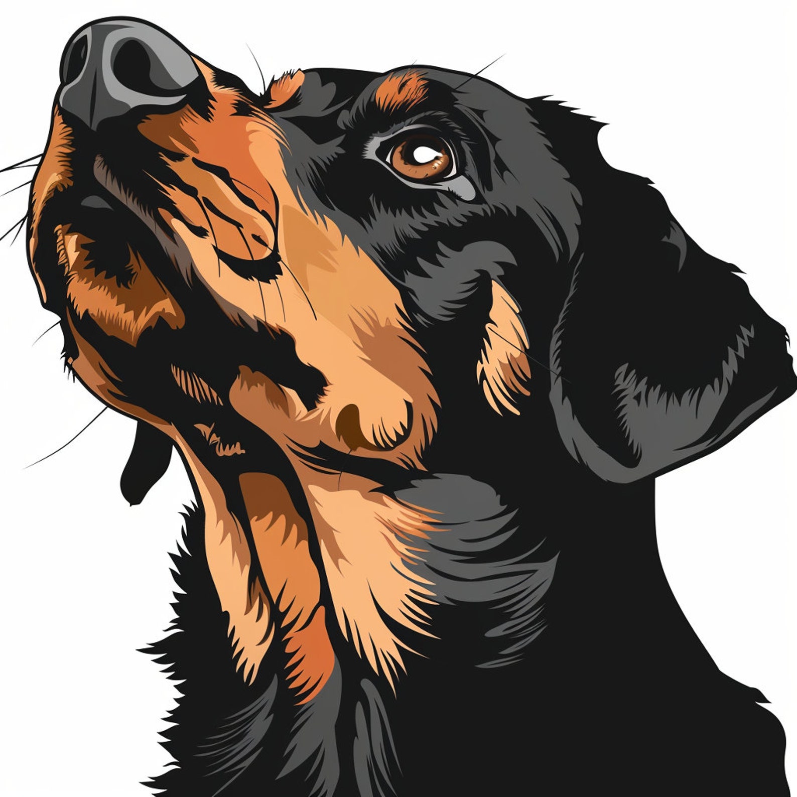 Digital Print Svg Dog - Etsy