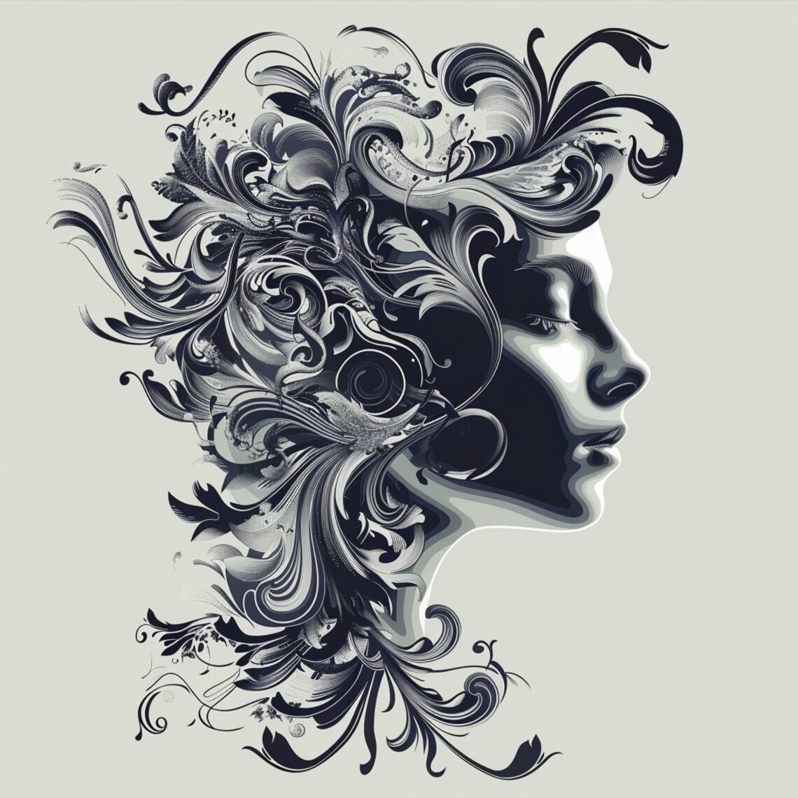 Digital Print Svg Girl - Etsy