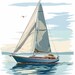 Digital Print Svg Sail Boat - Etsy