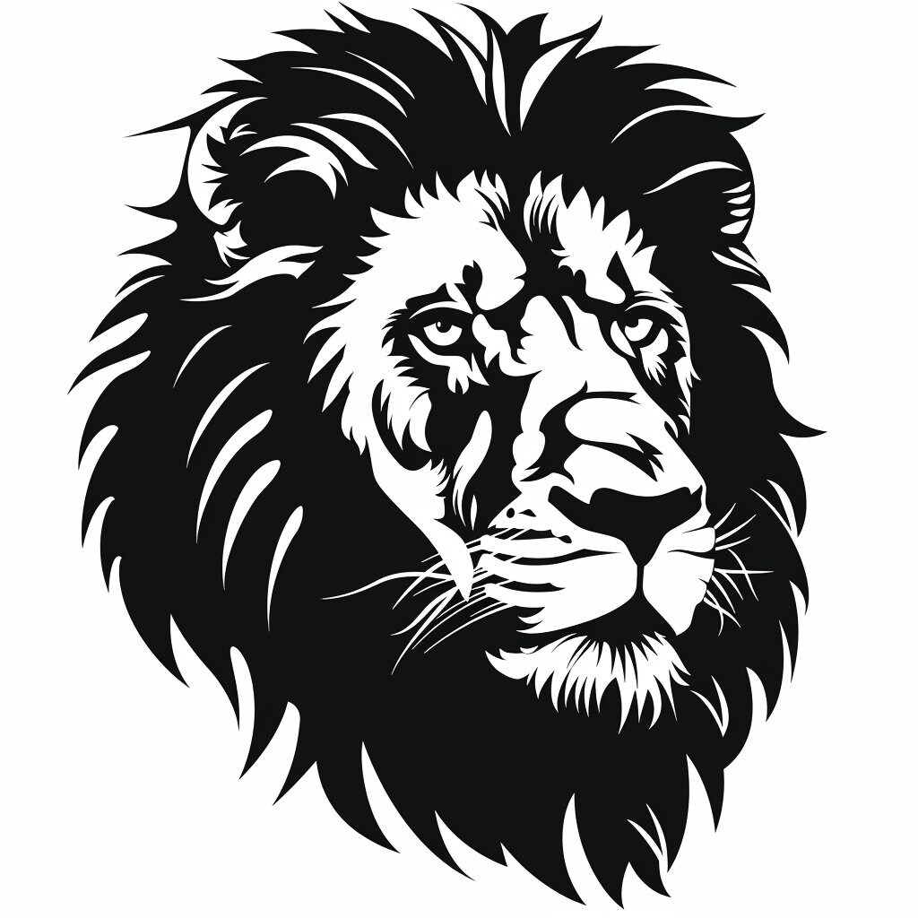 Beautiful Lion Svg - Etsy
