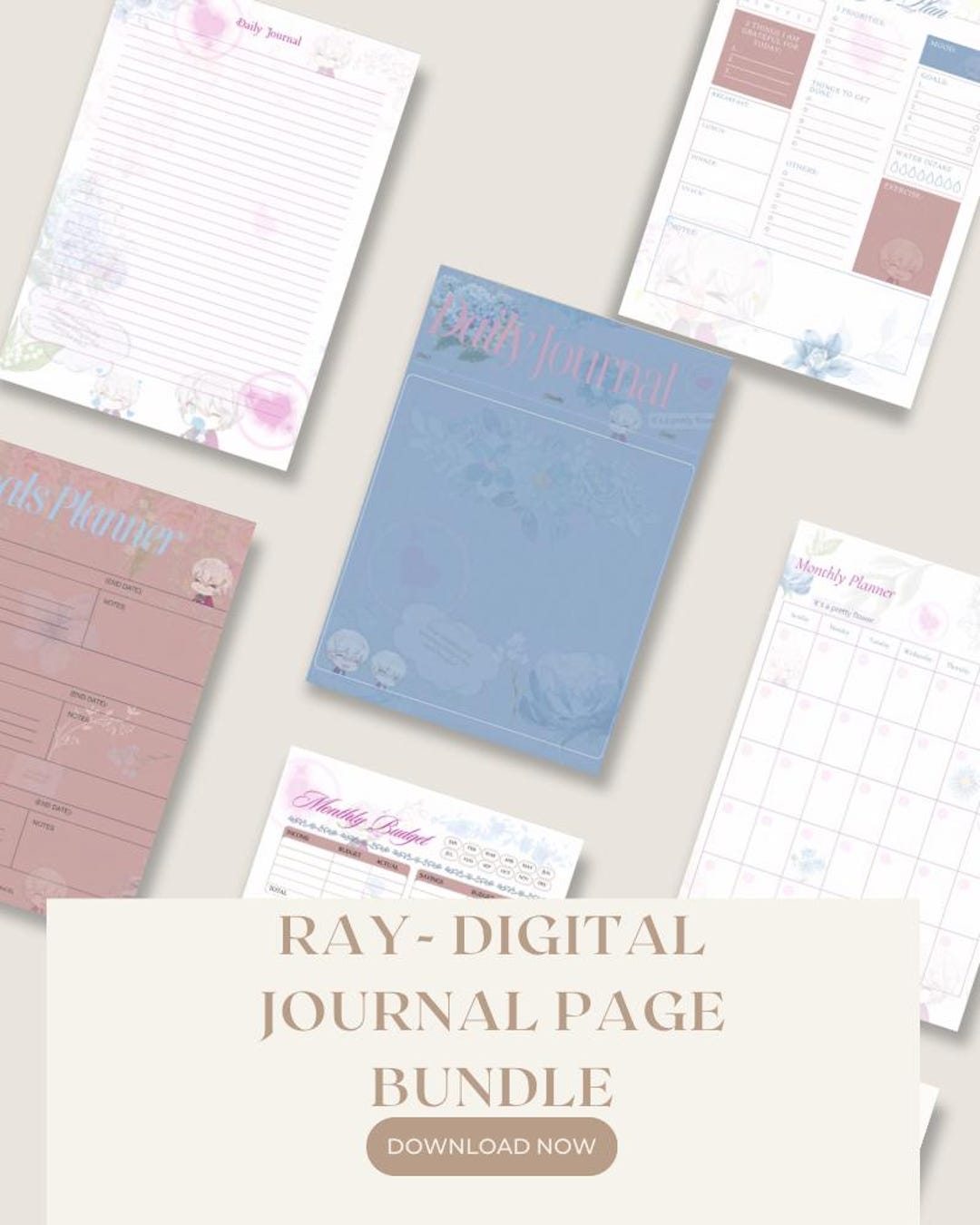 Mystic Messenger RAY Themed Digital Journal/planner Pages - Etsy