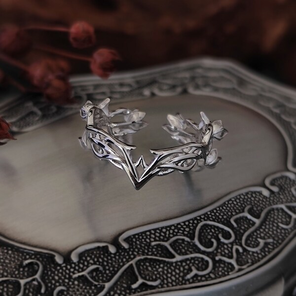 Galadriel Crown Ring - Etsy
