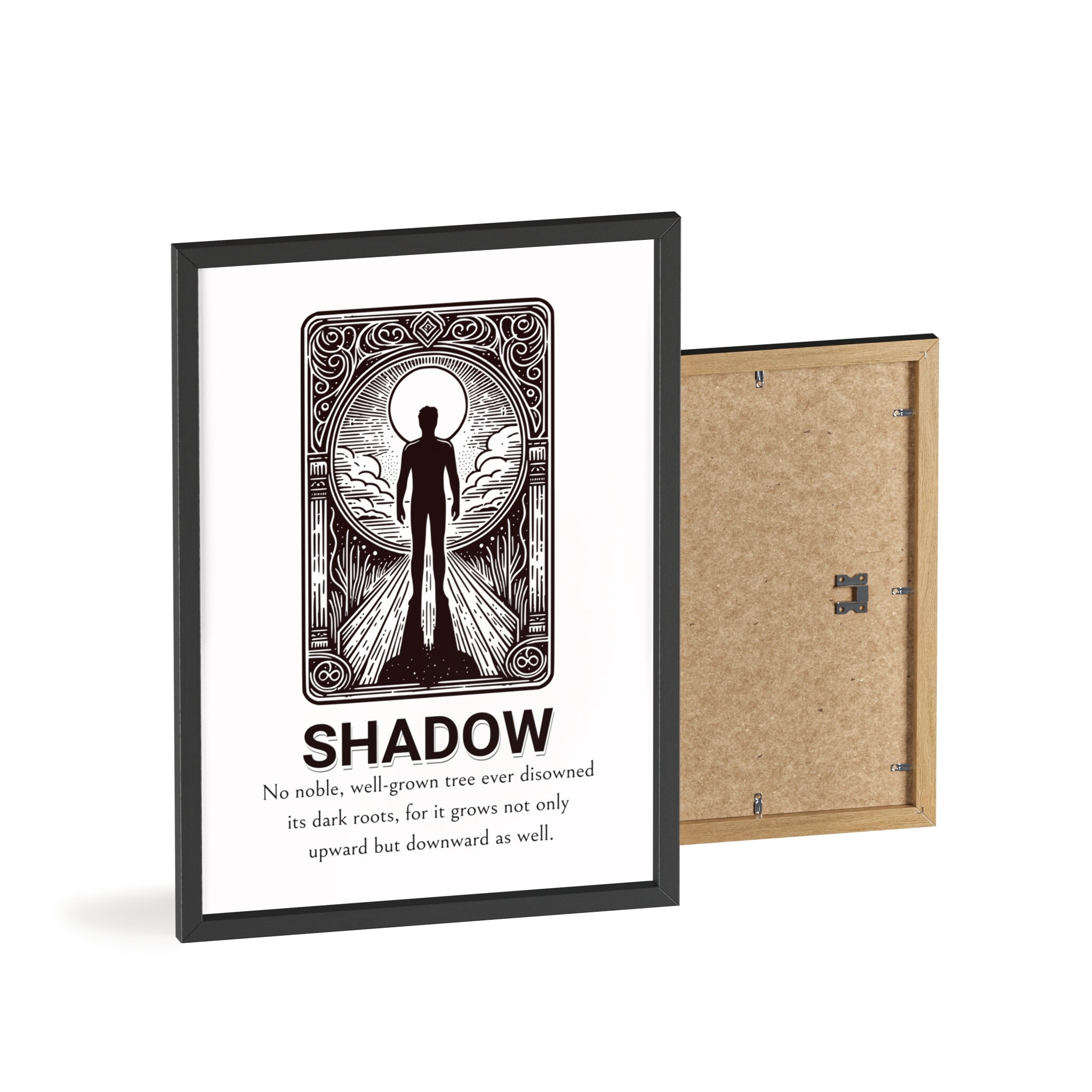 Shadow Wall Art, Psychology Quotes Art, Digital Dowlnload Poster Art ...