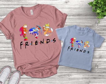 Sonic and Friends Shirt - Etsy