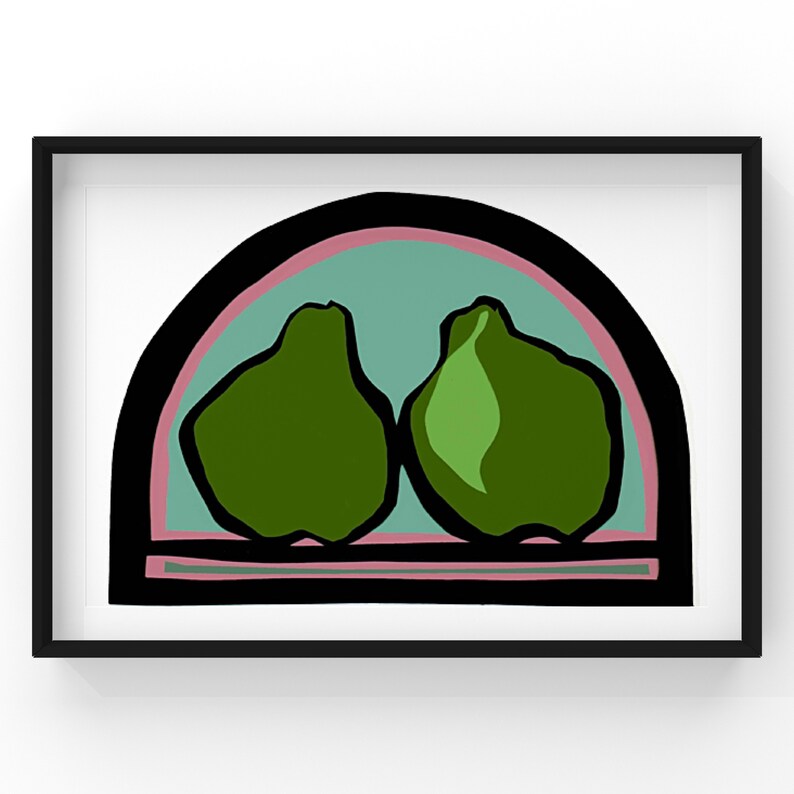 Quince Arch: Digital Download Printable Home Decor Wall Art for Kitchen ...