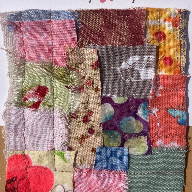 Fabric Collage - Etsy