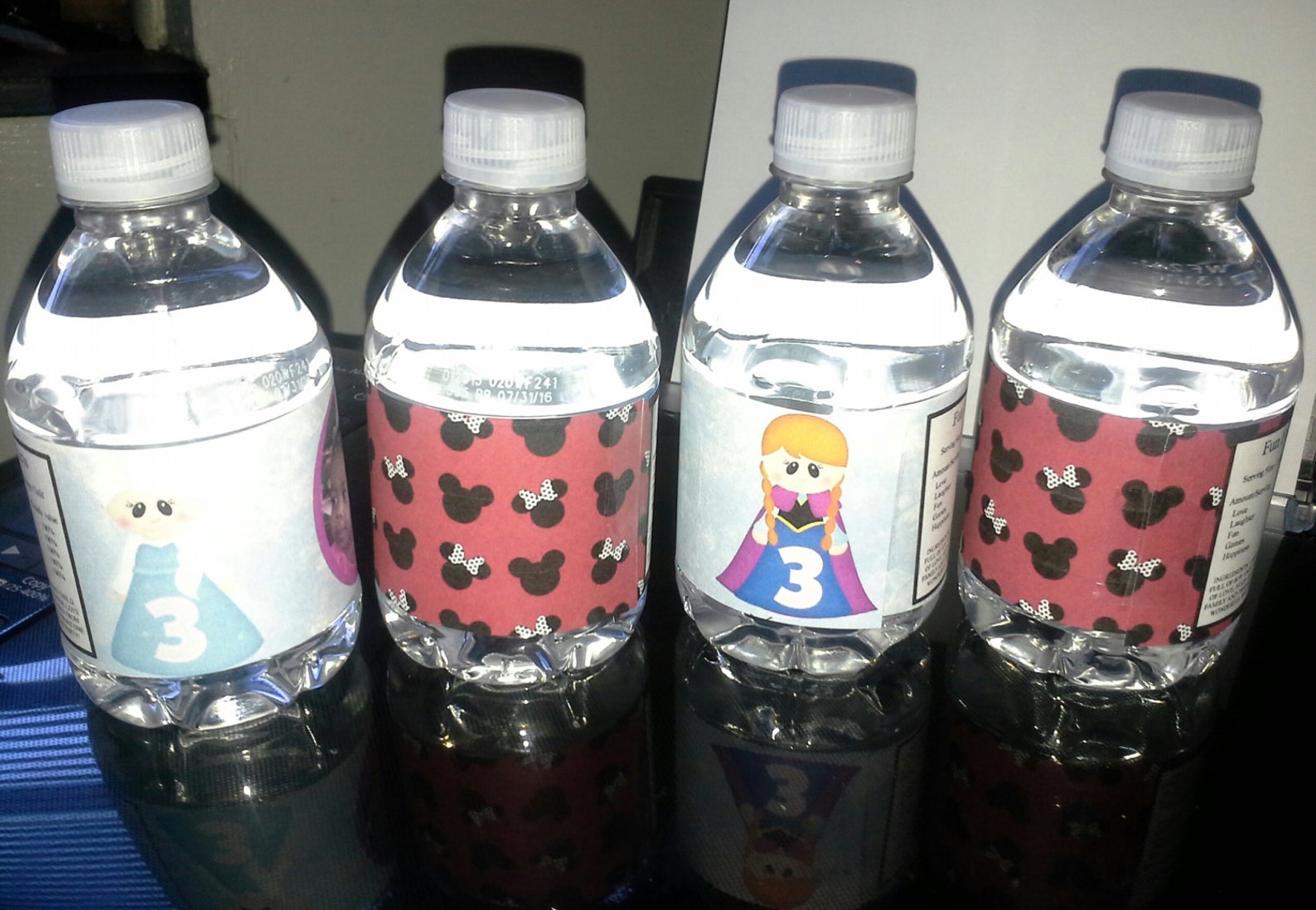 Kids Water Bottle Favor Labels - Etsy
