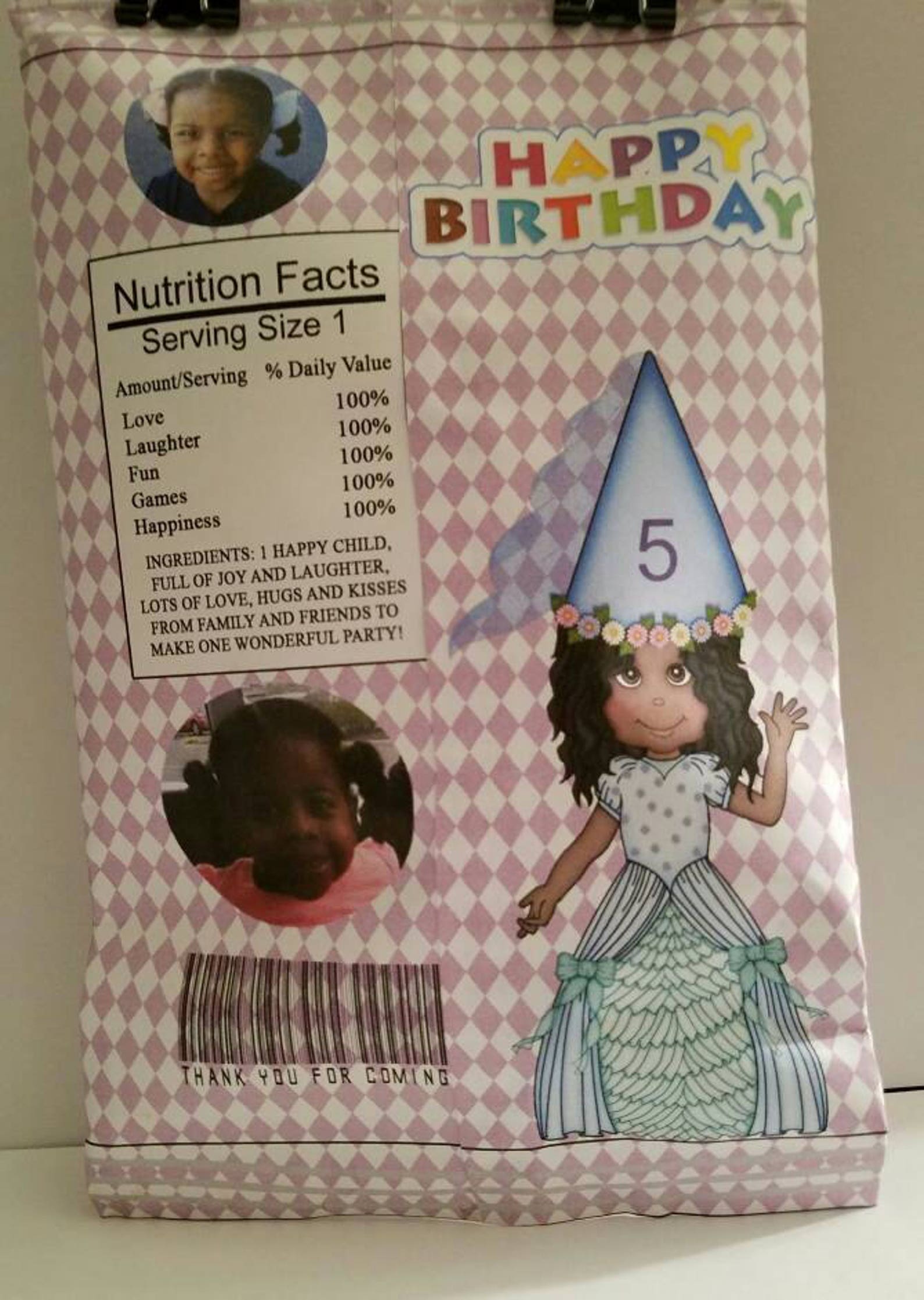 Digital Download Personalized Goodie Bags. - Etsy