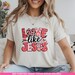 Love Like Jesus Printable Design | Heart and Leopard Print Typography ...