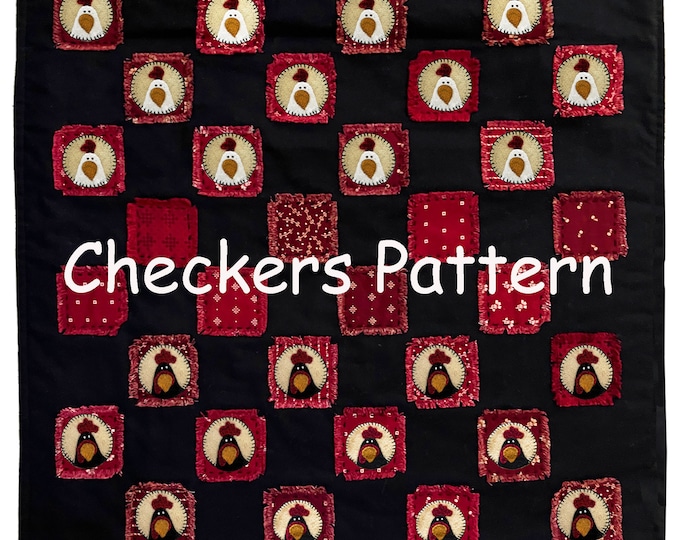 Bear Wool Applique Pattern Digital Instant Download Debi Hubbs Quilt ...