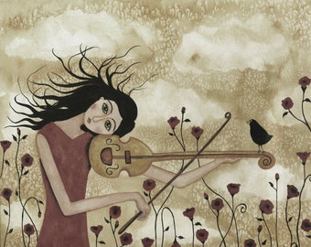 Elizabeth Foster Artist Print the Hare & the - Etsy