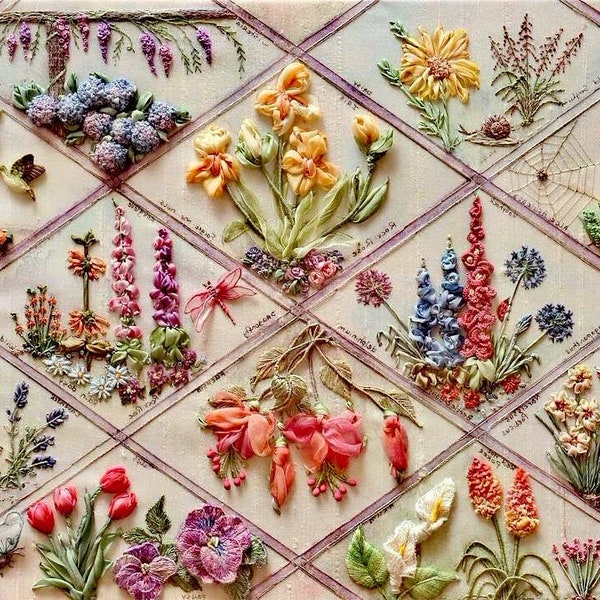 Stumpwork Embroidery - Etsy