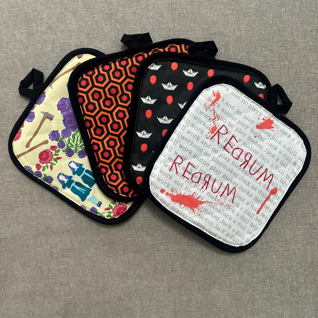 The Shining Potholder: Overlook Hotel, Redrum, Horror Kitchen Decor ...