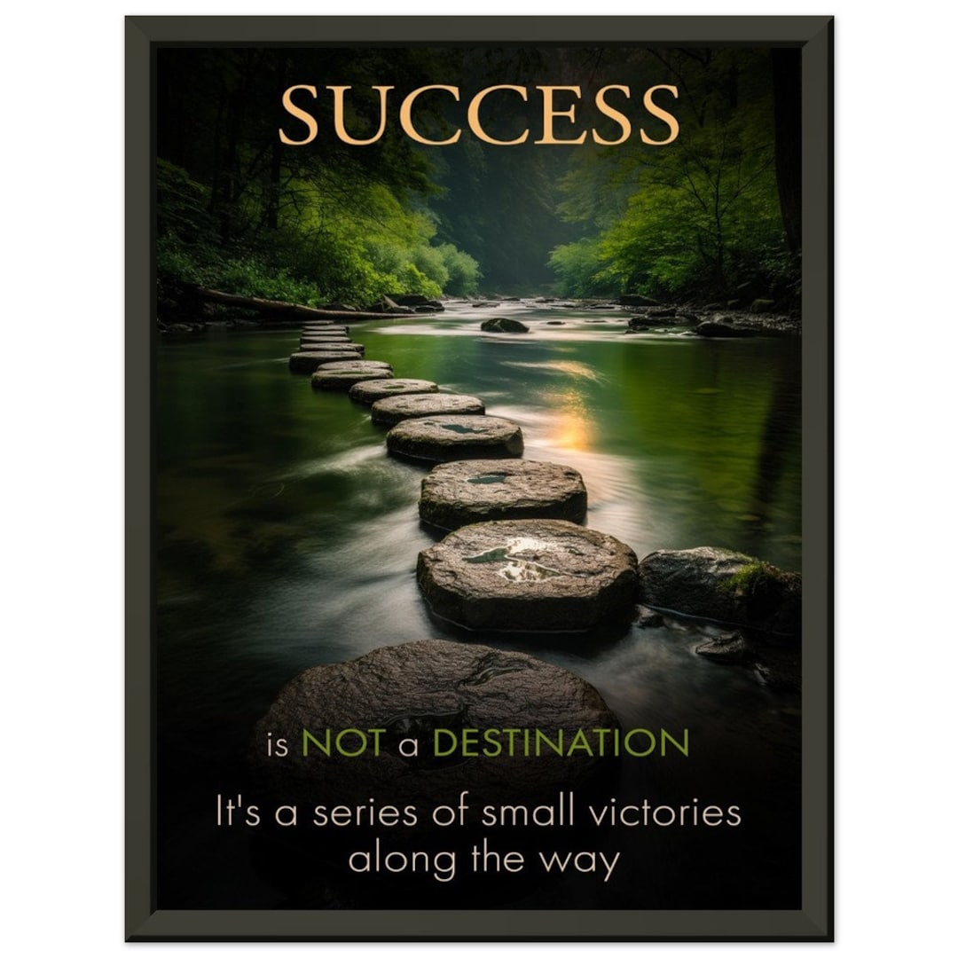 Motivational Posters, Inspirational Quotes, Framed Wall Art, Uplifting ...