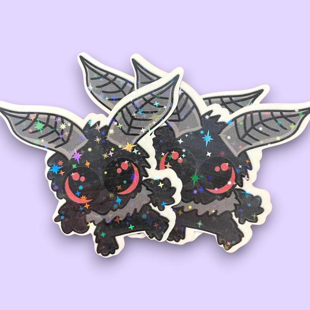 Mothman Goober Sticker: Meme Sticker, Funny Sticker, Cryptic Sticker ...