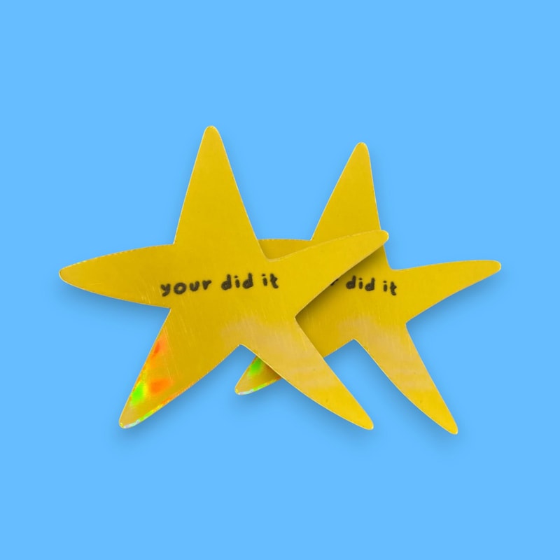 Your Did It Star - Etsy