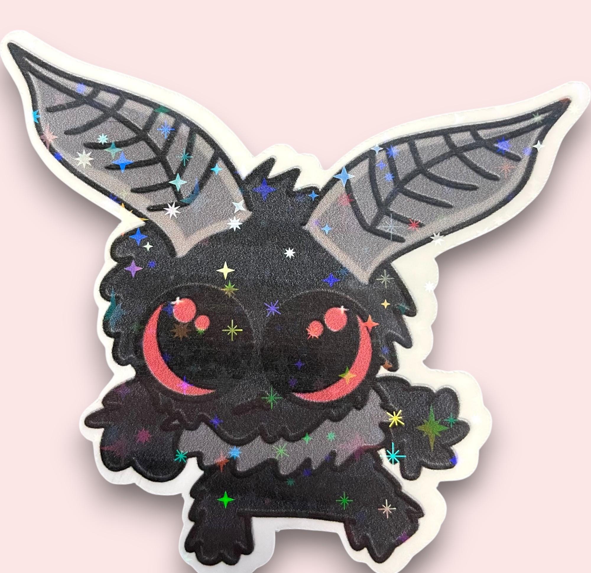 Mothman Sticker, Goober Mothman, Meme Sticker, Funny Mothman Sticker ...