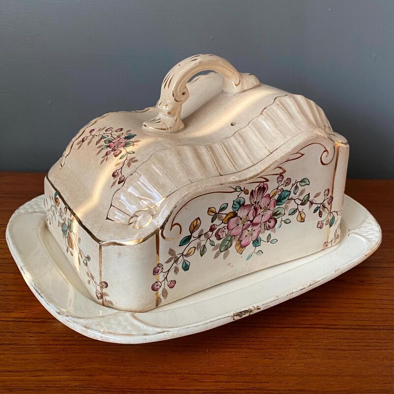 Antique Cheese Dish - Etsy