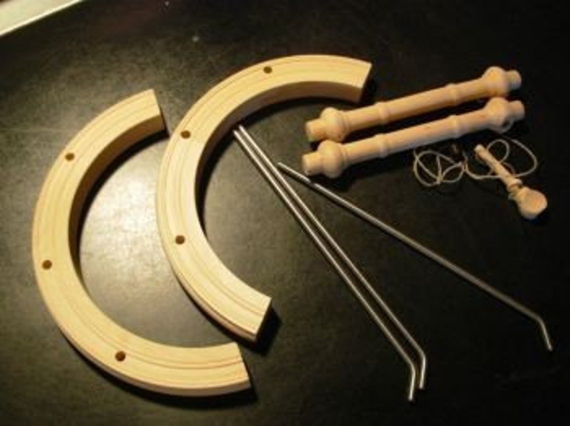 Arched Tensioned Lazy Kate Clear Finish by Kromski - Etsy